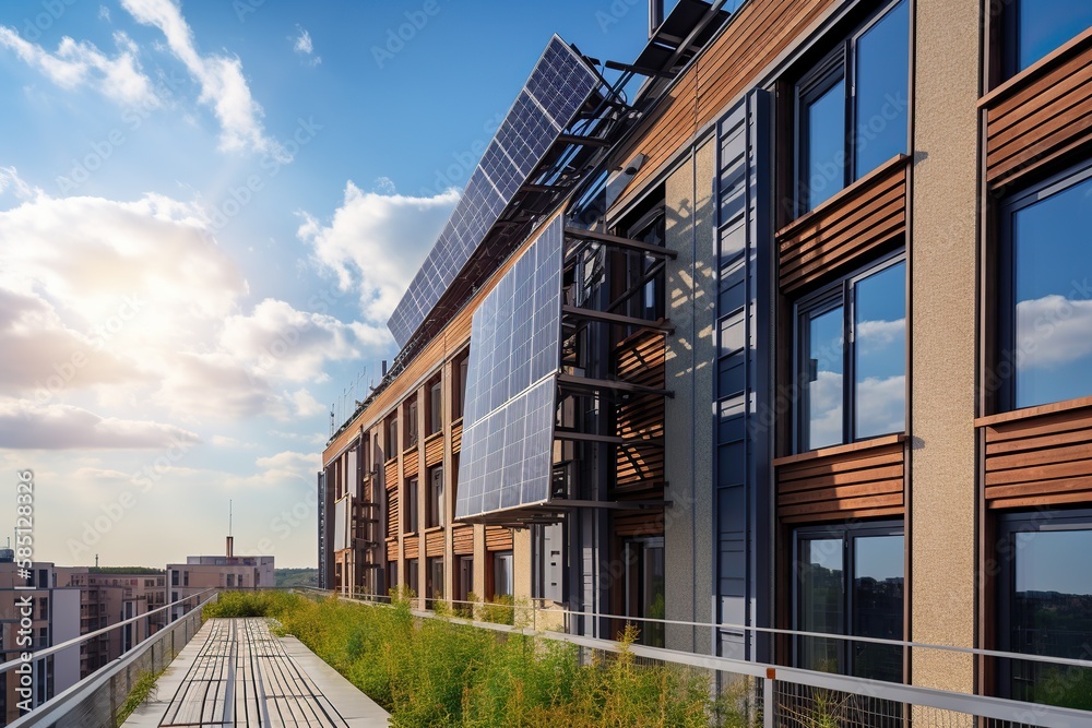 Using solar panels to reduce a buildings carbon footprint and benefits ...