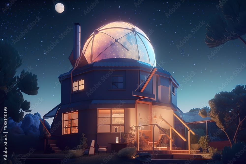 Home Observatory: Capture a set of images that showcase a stunning ...