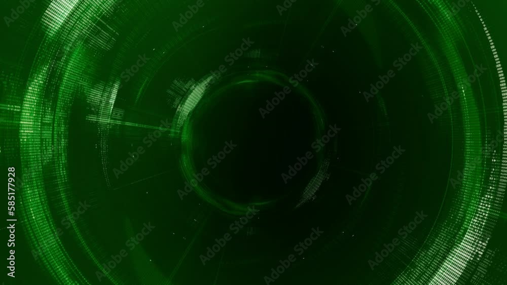 Futuristic Green and White Artificial Intelligence Dashboard Design ...