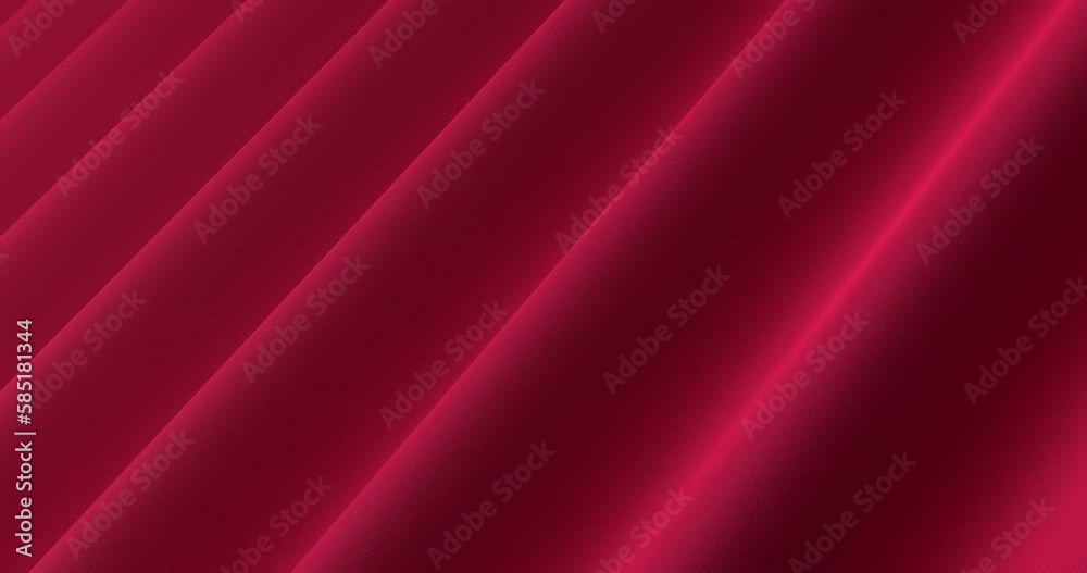 4k animation of rolling soft waves of fabric material, relaxing ...