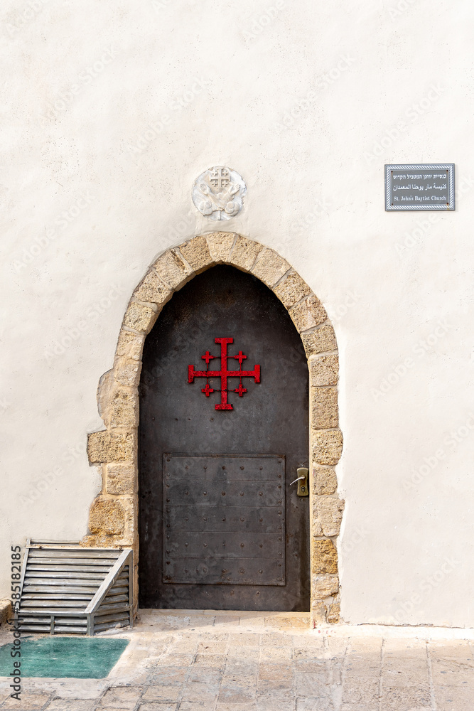 CRUZ DE JERUSALEM, RELIGION, ISRAEL, ACRE, AKKO, OLD CITY, TRAVEL ...