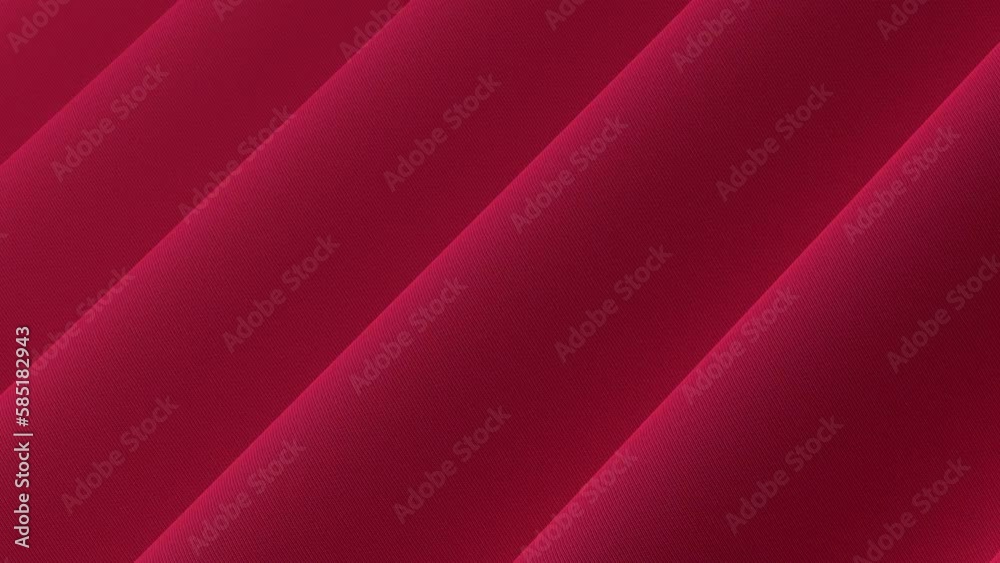 4k animation of rolling soft waves of fabric material, relaxing ...