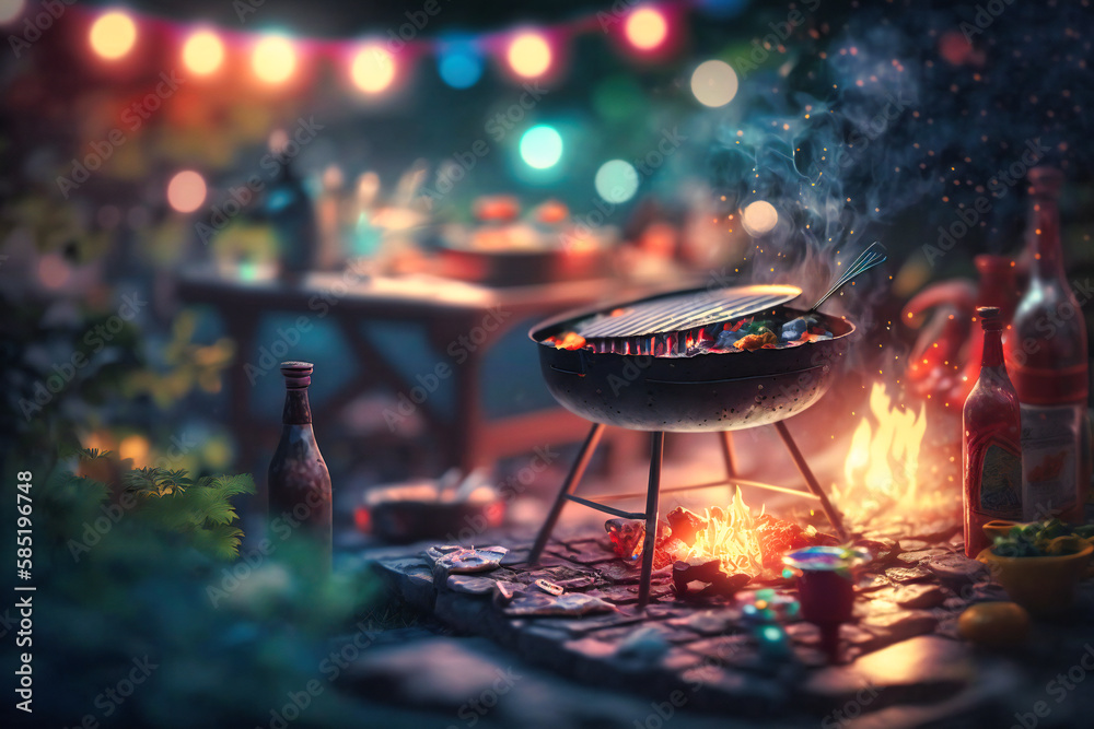 Sizzling barbecues fill backyards with the aroma of charred burgers and ...