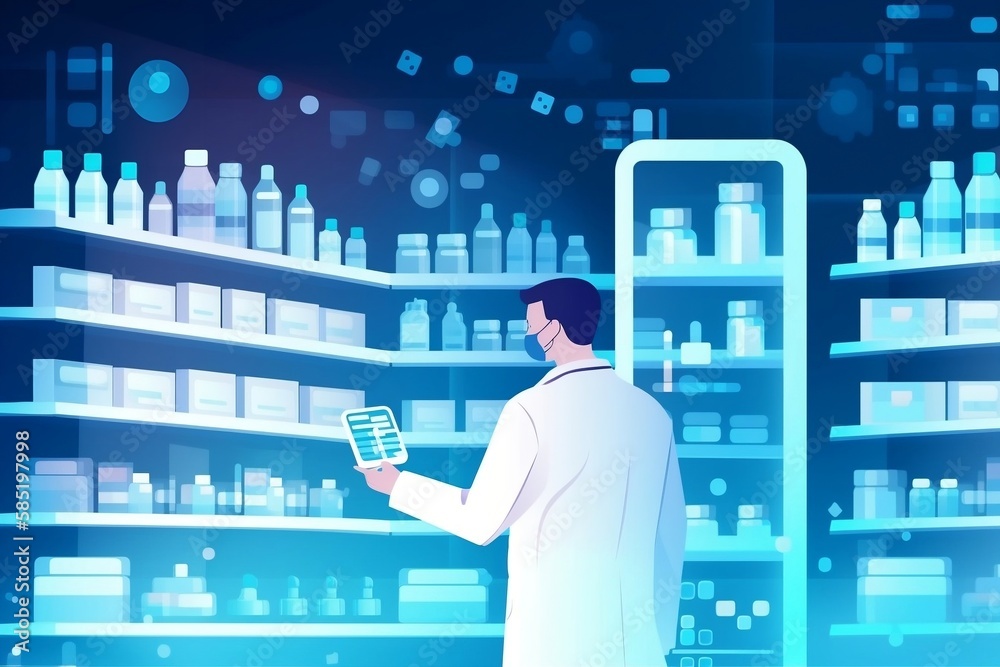 Drug inspection experts inspect, verify, and determine whether a drug ...