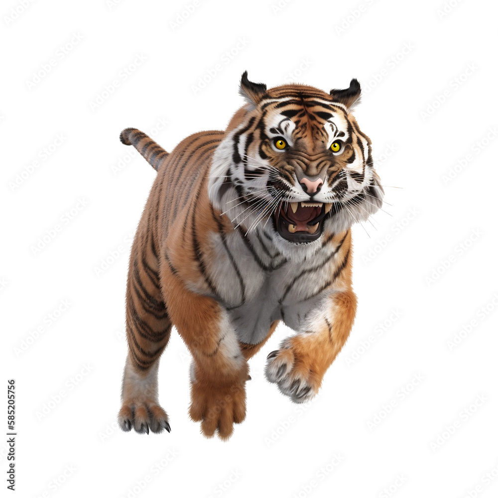 Angry Tiger Png