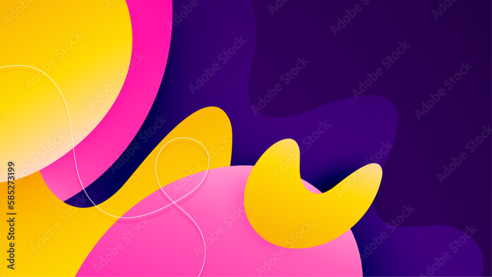 Color gradient background design. Abstract geometric background with ...