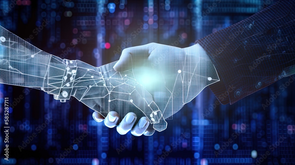 Human-Robot Collaboration: Handshake Between Human and Robot with ...