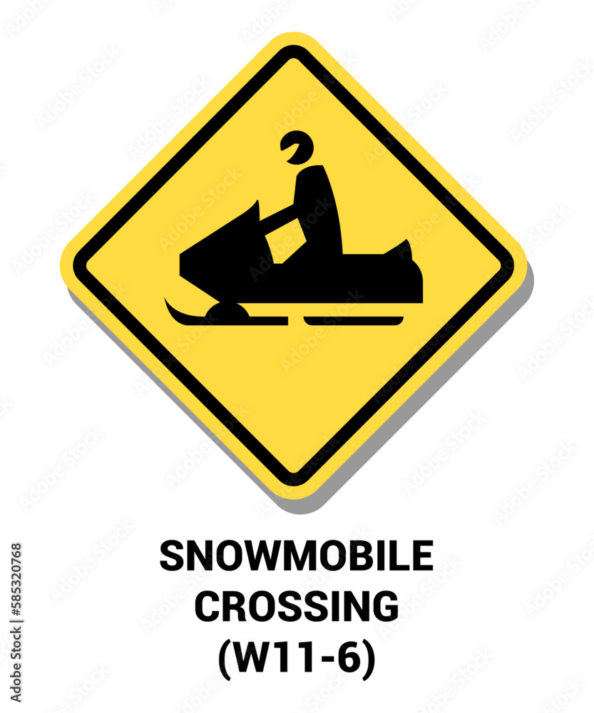 Manual On Uniform Traffic Control Device ( MUTCD ) SNOWMOBILE CROSSING ...