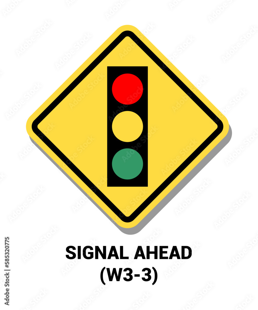 Manual On Uniform Traffic Control Device ( MUTCD ) SIGNAL AHEAD ...