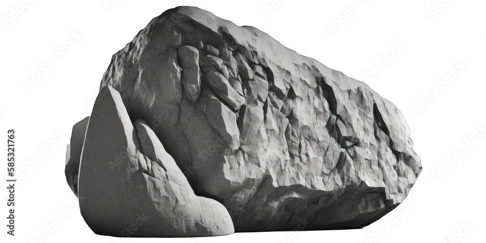 This image depicts a natural-looking rock formation set against a ...