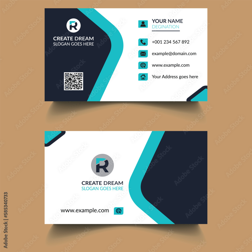 Business Card. Creative Modern And Corporate Business Card Template ...