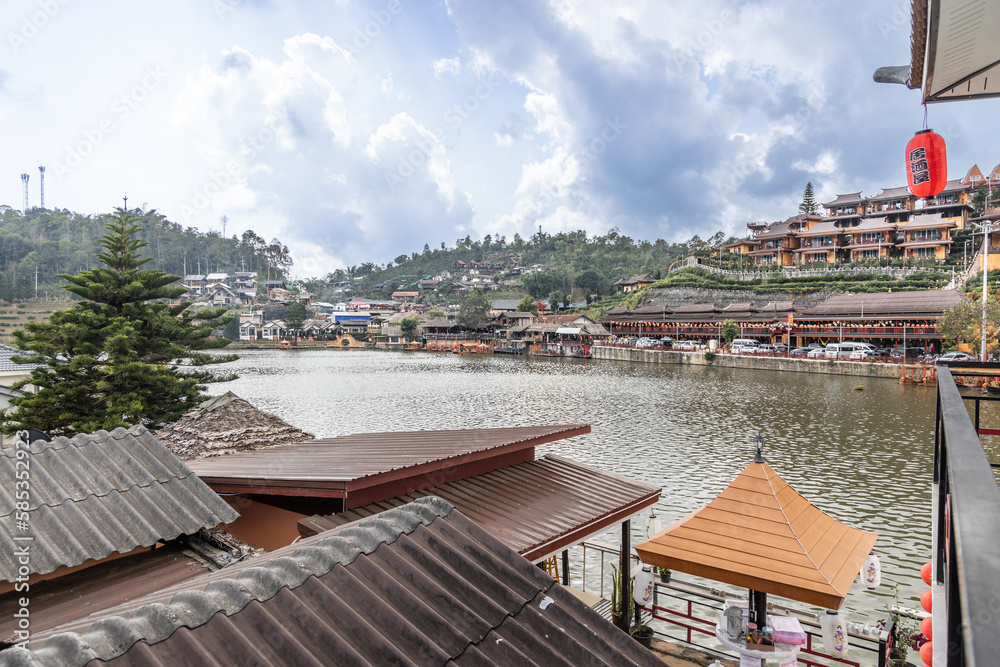 Ban Rak Thai, a beautiful village within Mae Hong Son province ...