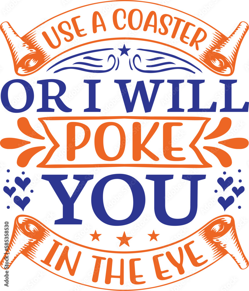 Use a coaster or I will poke you in the eye, Whiskey Svg, Drinking Svg ...