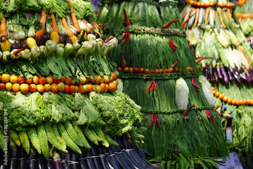 Tumpeng sayur dan buah on traditional ritual. Tumpeng sayur dan buah ...