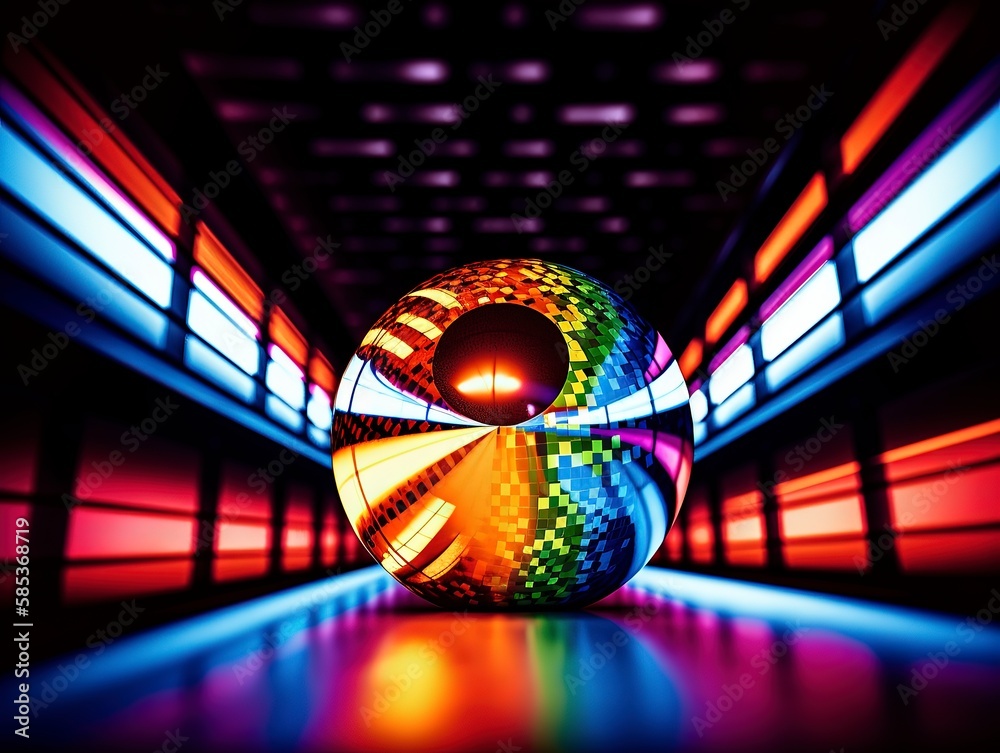 Add some fun and excitement to your projects with our colorful disco ...