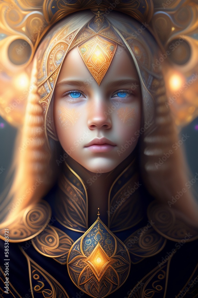 powerful symmetrical visionary art by mandy jurgens by android jones ...