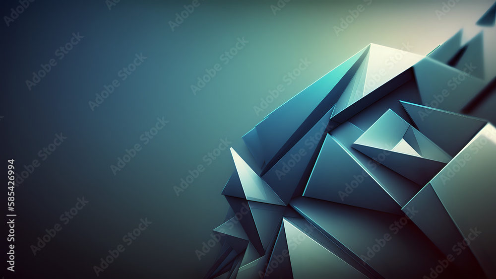 Blue 3D Backdrop, Background / Wallpaper, Home Screen / Lock Screen ...