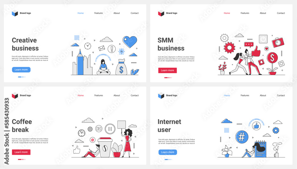 SMM service, analysis and website optimization, business process and ...