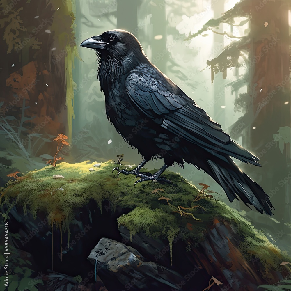 Raven Thrills the Forest - A Daring Adventure for your RPG: Generative ...