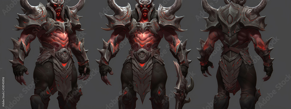 soldier, doom, hell, diablo, warrior, isolated, statue, war, army ...