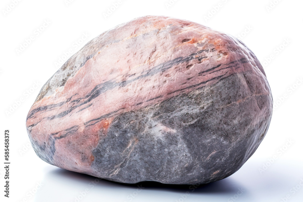 Taaffeite is a rare precious natural geological stone on a white ...