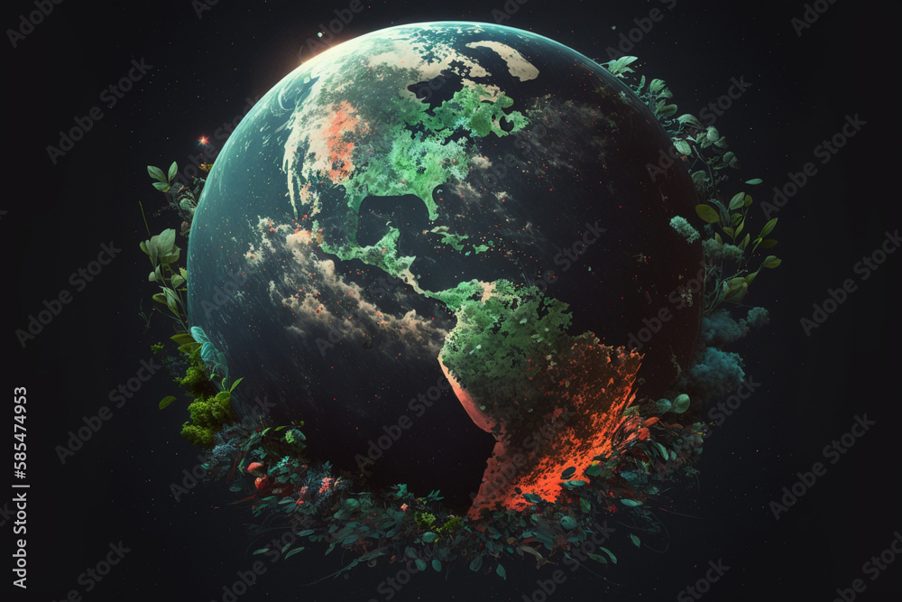 The only home we have, preserving the environment. A fragile world, the ...