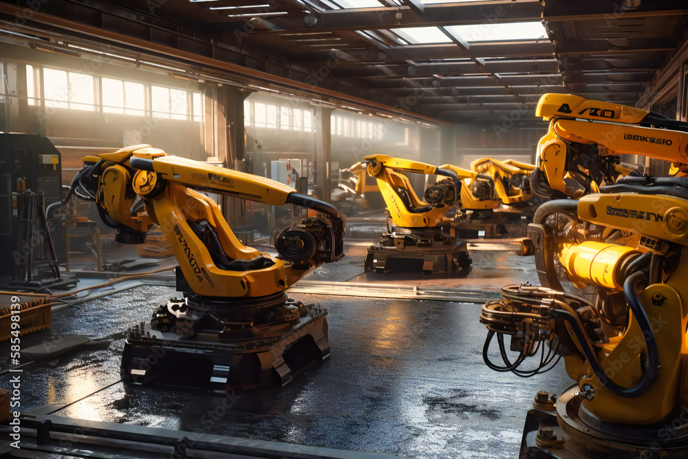 Robotic arms and advanced automation technology streamline the loading ...