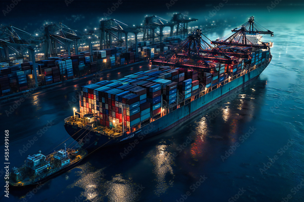 Advanced machine learning algorithms optimize the routing and ...