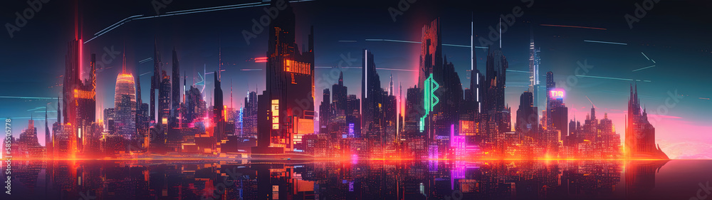 Wallpapers for 32:9 Monitors Stock Illustration | Adobe Stock