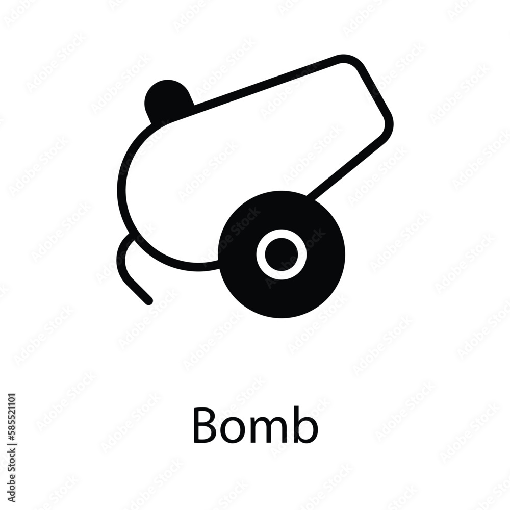 Bomb icon. Suitable for Web Page, Mobile App, UI, UX and GUI design ...