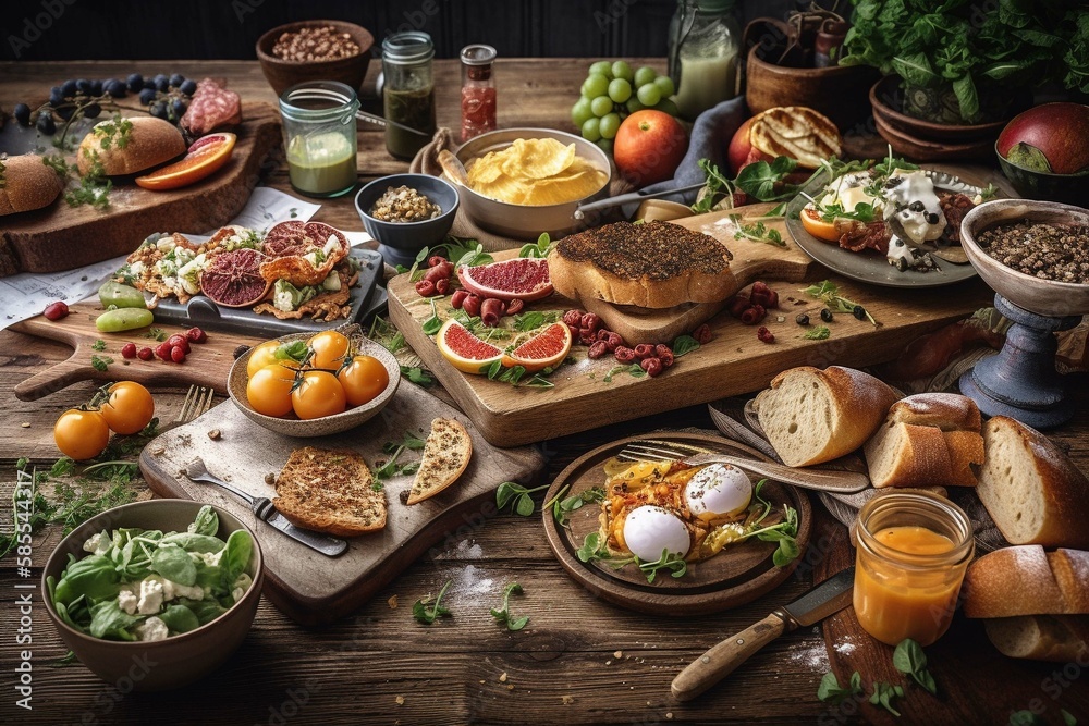 tasty food overview for restaurants created with generative ai tools ...