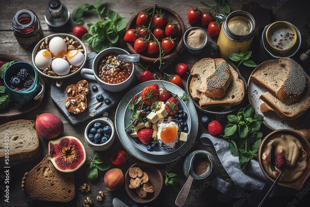 tasty food overview for restaurants created with generative ai tools ...