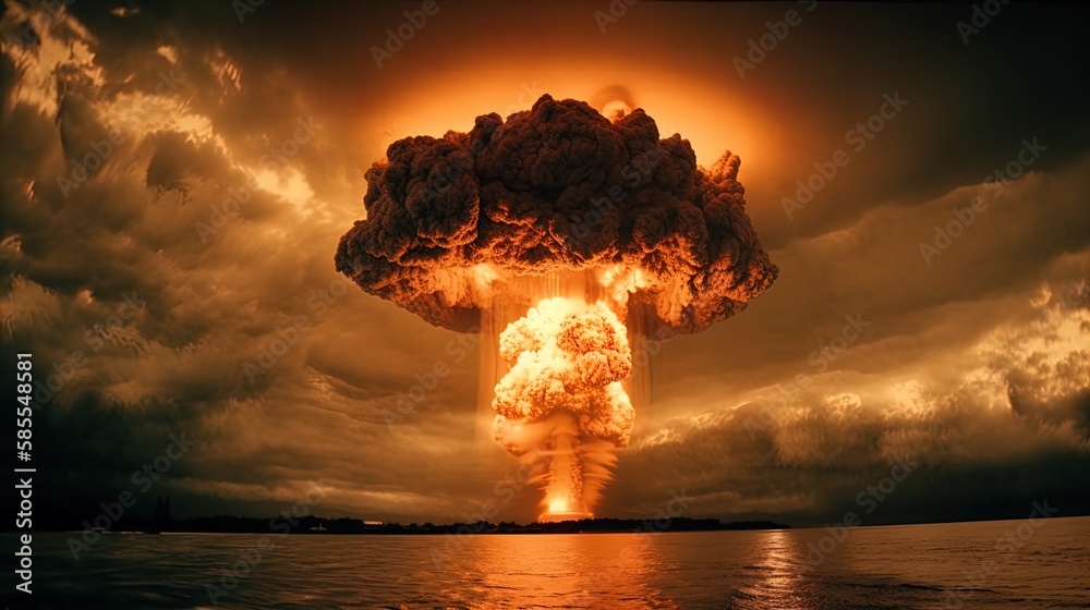 The Devastating Power of a Nuclear Explosion: A Striking and Haunting ...