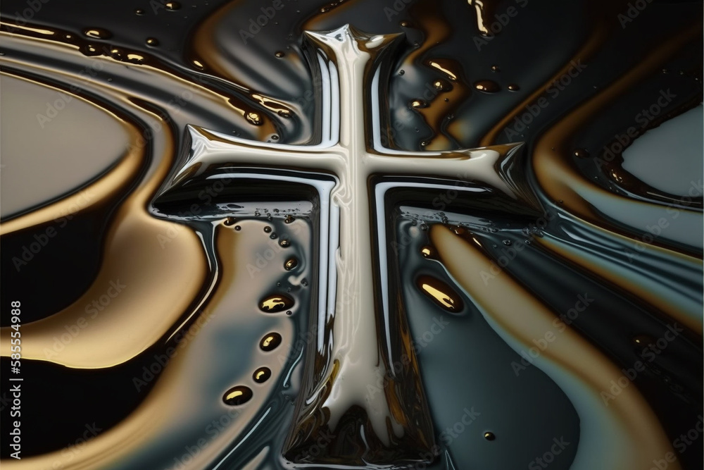 Cross of christian religion. orthodoxy and catholicism divine symbols ...