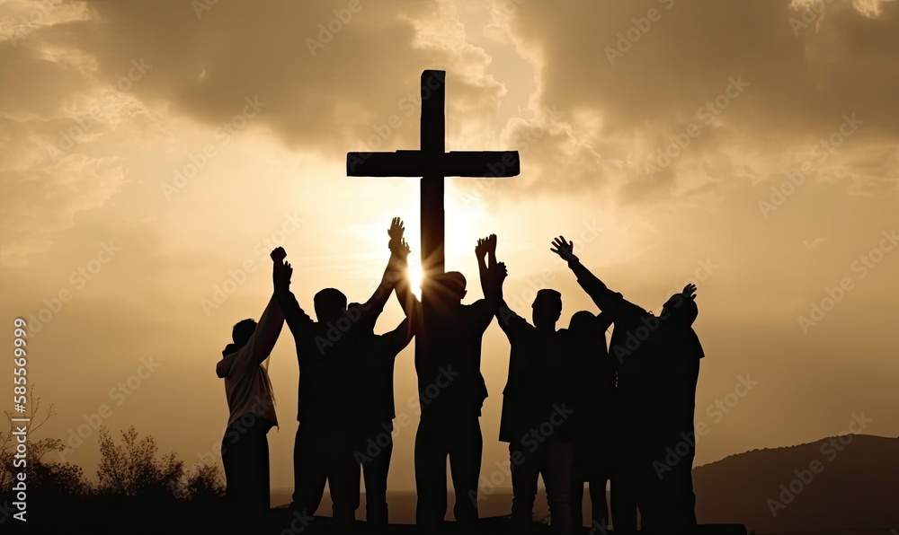 Jesus And God Together