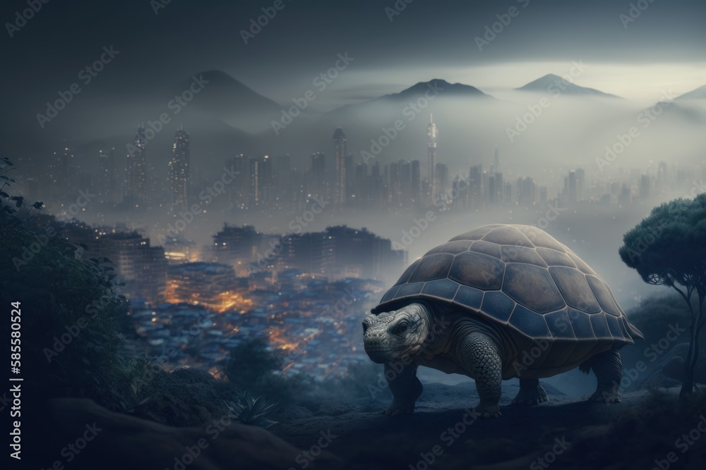 Turtle City: Cinematic Ethereal Photography of a Landscape Built on ...