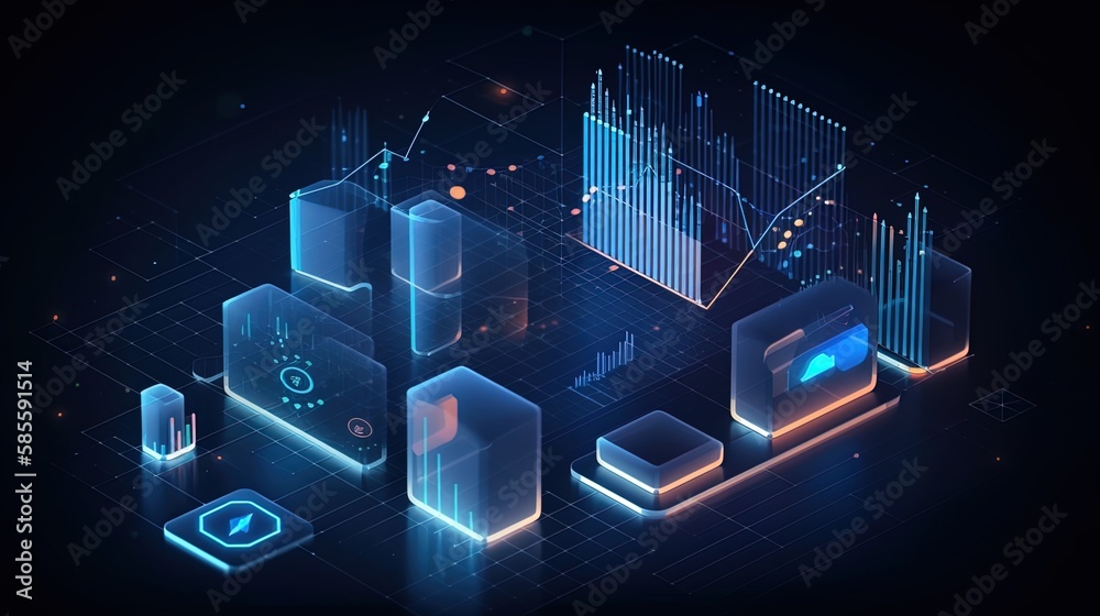 Ilustrace „Data-Driven Insights: Visualizing the Power of Analytics in ...