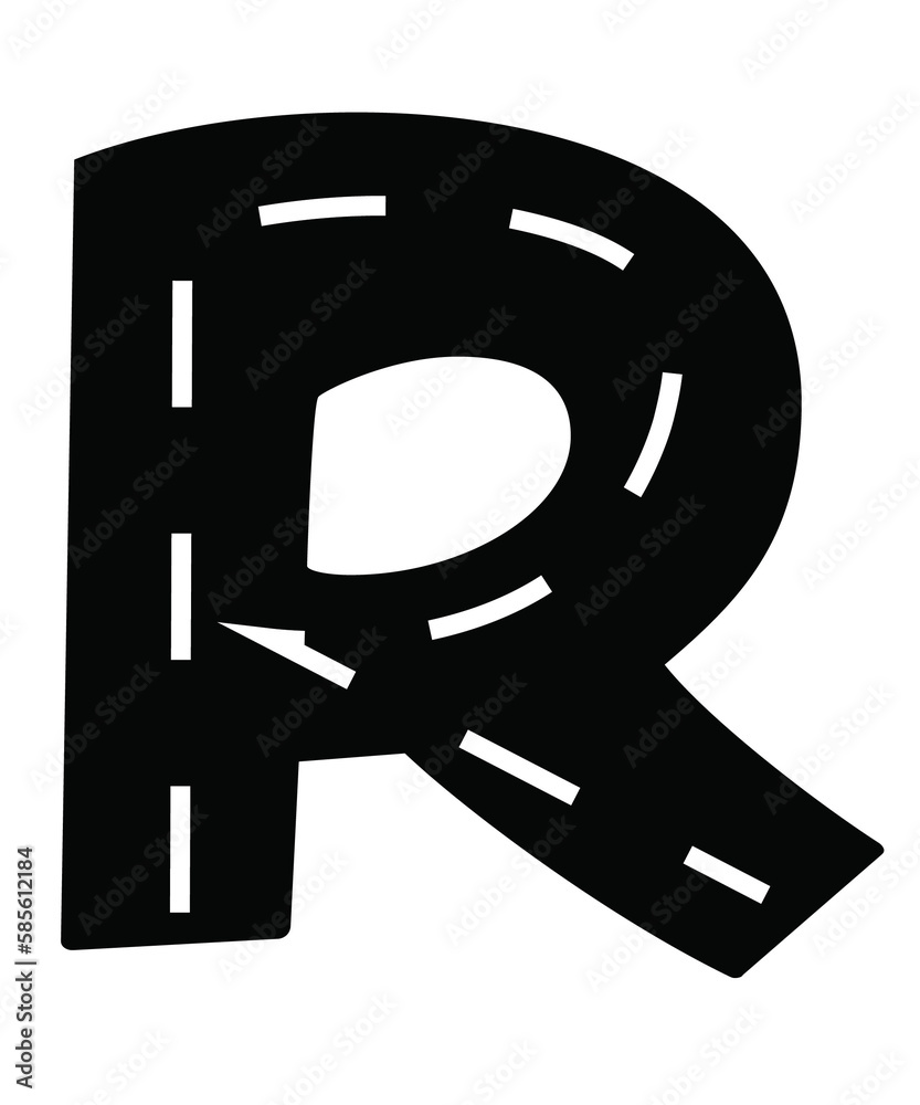 Race Track Alphabet SVG,Road Numbers,Letters,Road Bundle,Birthday,Car ...