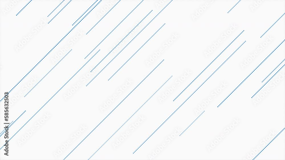 Blue minimal dotted lines abstract futuristic tech background. Seamless ...