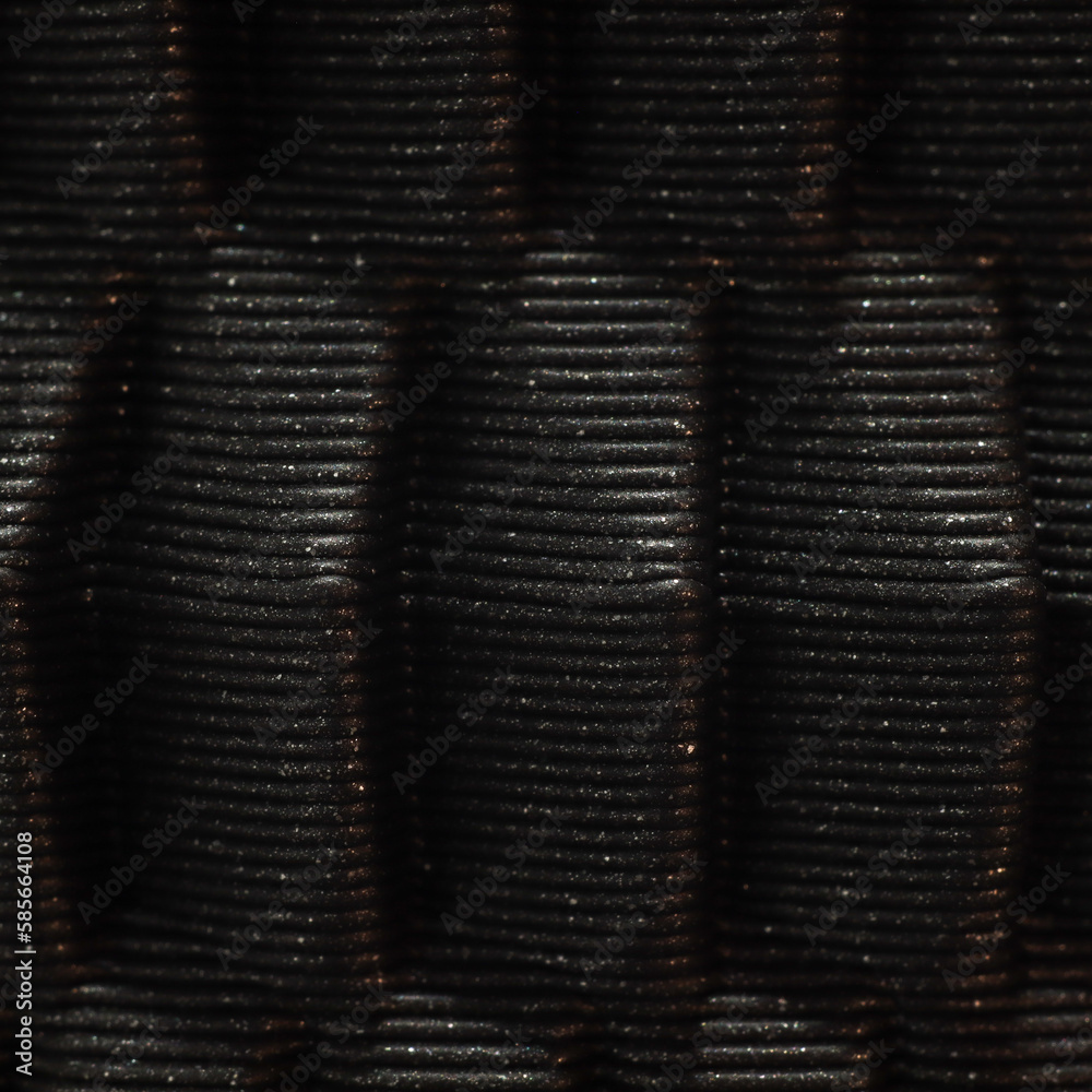 Plastic filament texture of a 3D printed object up close Stock Photo ...