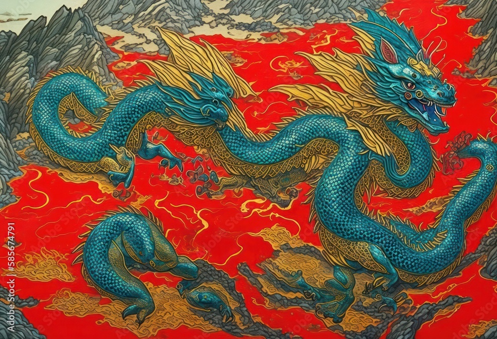chinese dragon statue, Dragonfire: The Physical and Metaphysical ...