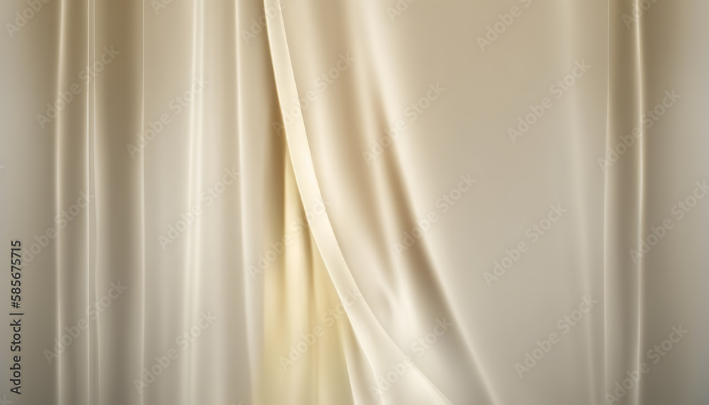 Curtains with drapery. Abstract background luxury cloth or liquid wave ...