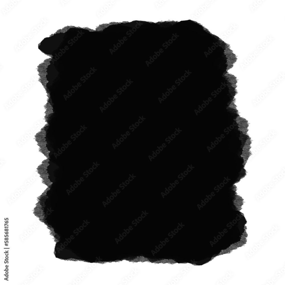Black torn paper texture, ripped papyrus, creative overlay with ...