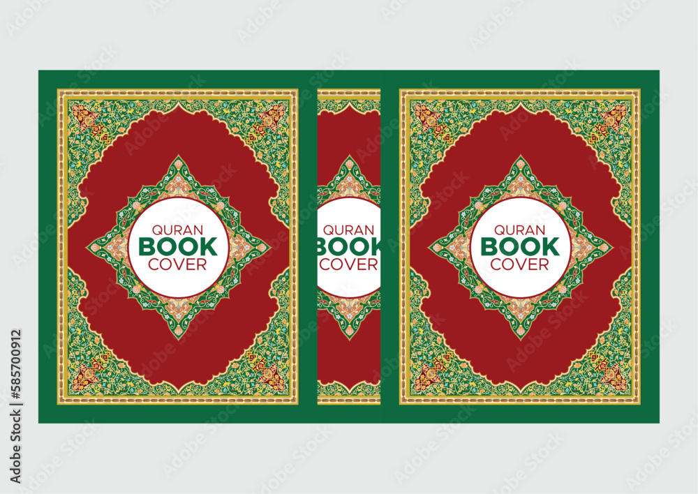 Beautiful Arabic Quran, Koran Cover, Quran book cover with Arabic ...