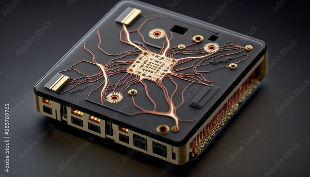 Neurochip, the heart of the neural network, generative ai Stock ... Neurochip, the heart of the neural network, generative ai Stock ...