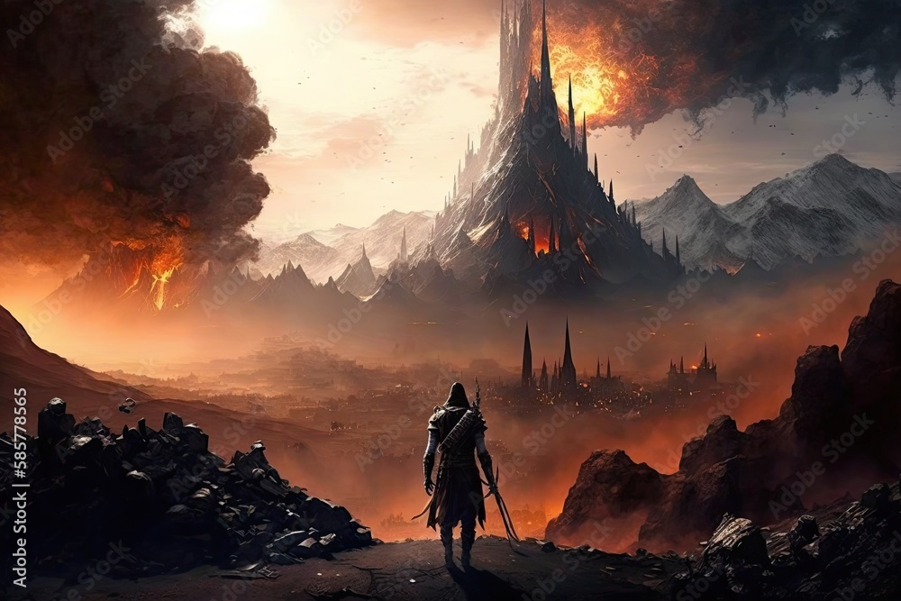 Burning Fortress