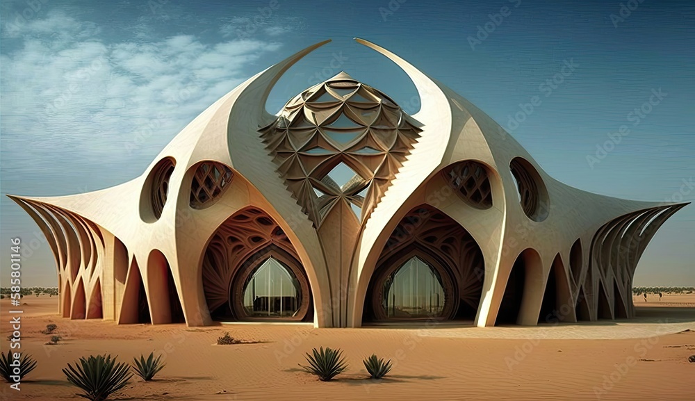 Islamic architecture is known for its innovative designs that blend ...