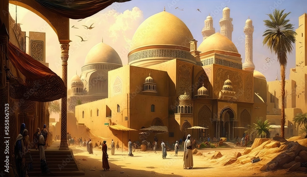 Islamic history, a reflection of the diverse and complex legacy of Islam, encompassing art ...