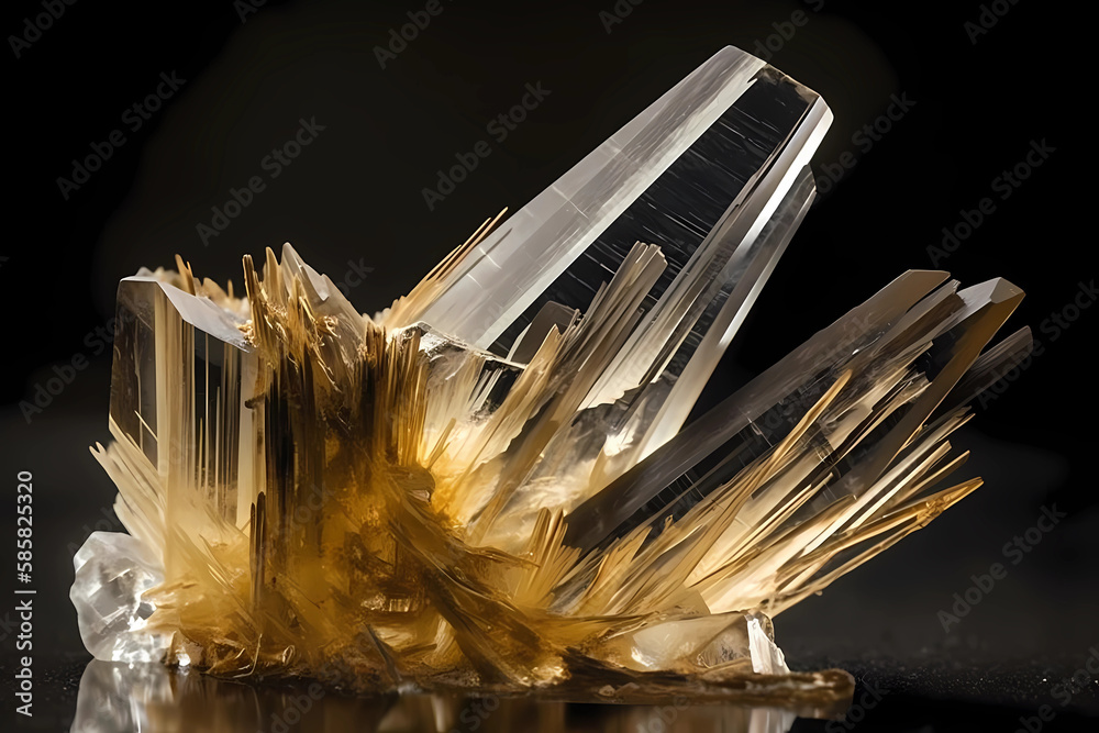 Rutile - Found in Australia, South Africa, USA - Titanium dioxide ...