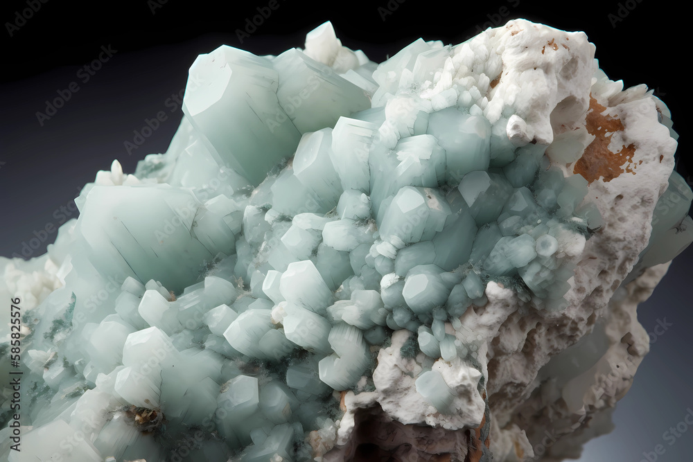 Zeolite - Found in USA, India, China - Group of minerals with porous ...